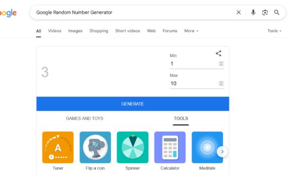 Google Random Number Generator: Features, Accuracy, and Limitations